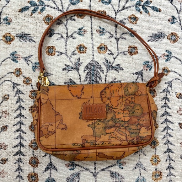 Alviero Martini | Bags | Vintage A Classe Alviero Martini World Map ...